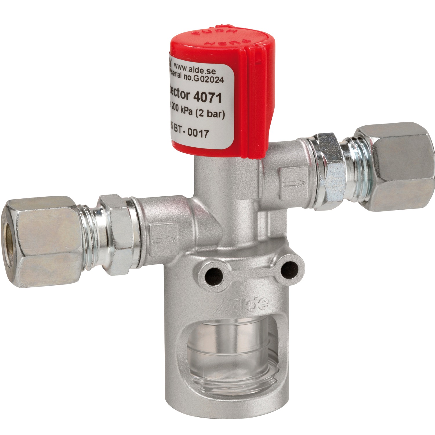 Alde 4071 RVS10 10mm Boru Bağlantılı Gaz Sızıntı Test Cihazı - 2K Karavan